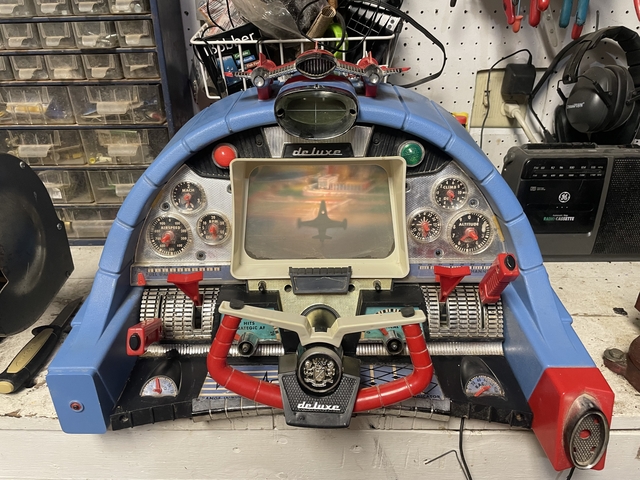 1960s Deluxe tv Jimmy Jet Flight Simulator Toy - Nex-Tech Classifieds