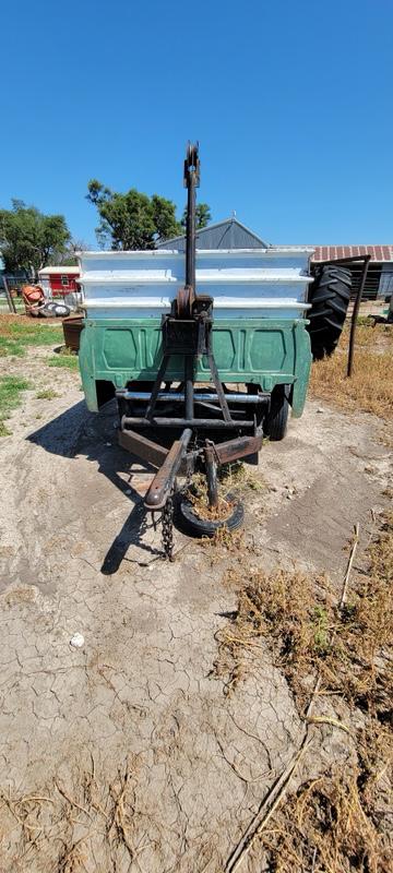 Small pickup bed trailer w/ cable hoist dump - Nex-Tech Classifieds