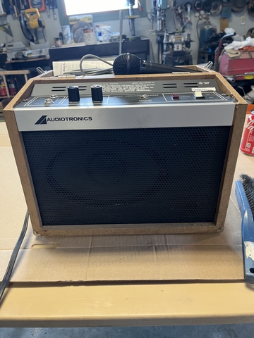 AudioTronics 15watt, 3- Inlet Amplifier and Microphone - Nex-Tech ...
