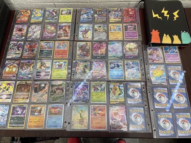 Pokemon cards with binder - Nex-Tech Classifieds