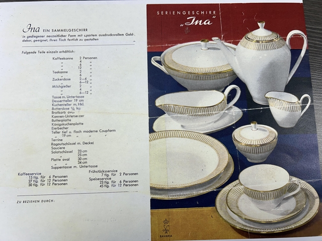 German China Complete Set. With paperwork in German. - Nex-Tech Classifieds