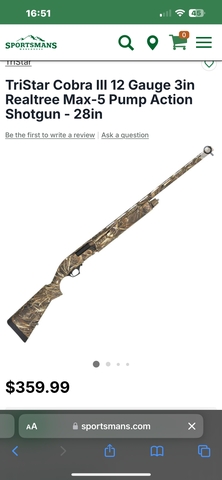 TriStar 12 gauge - Nex-Tech Classifieds