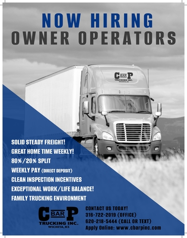 NOW SEEKING OWNER OPERATORS! - Nex-Tech Classifieds