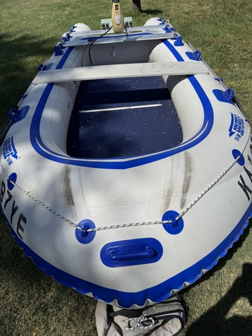 Sea eagle 124 Raft with 55 lb thrust trolling motor - Nex-Tech Classifieds