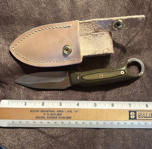Handmade finger loop knife - Nex-Tech Classifieds