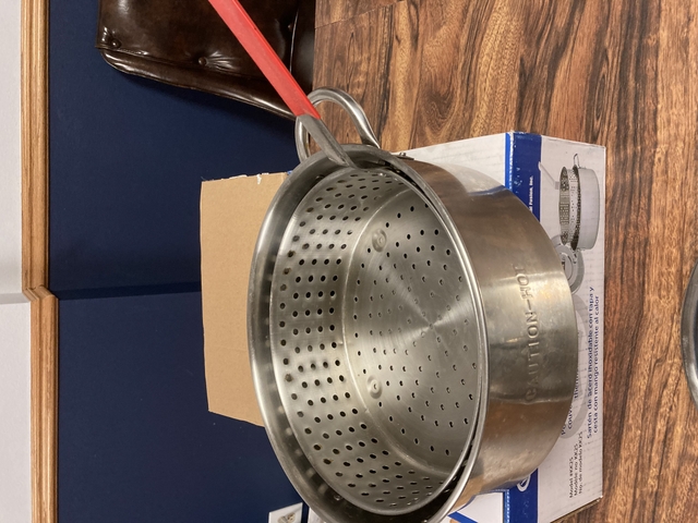 Stainless Steel Fry Pan with Basket and Lid - Nex-Tech Classifieds