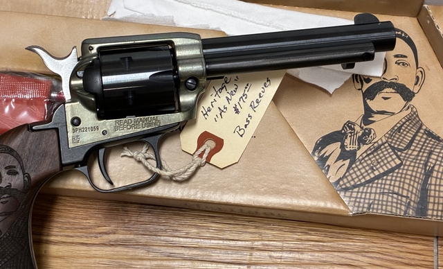 .22 Revolver Bass Reeves Heritage in Box - Nex-Tech Classifieds