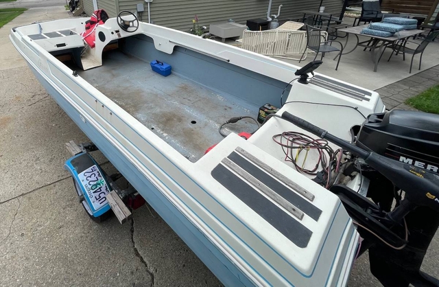 Fiesta Boats Deck Boat - $900 - Nex-Tech Classifieds