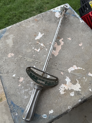 Old torque wrench - Nex-Tech Classifieds