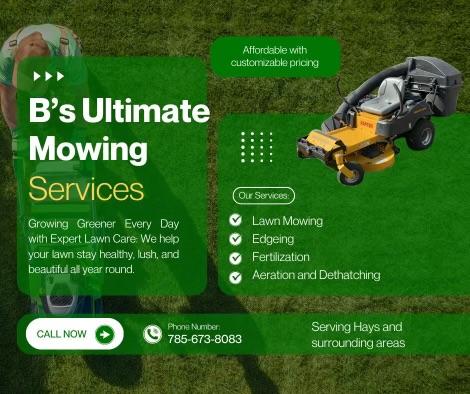 Mowing in hays and surrounding area! - Nex-Tech Classifieds