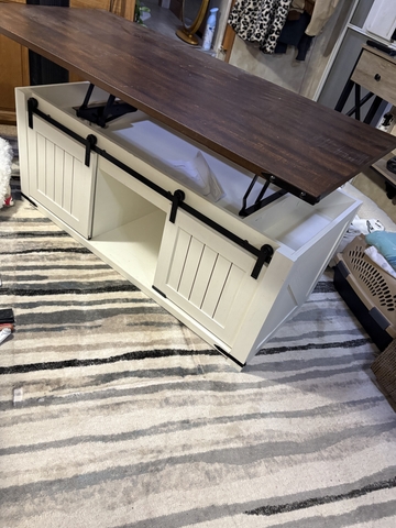 Lift top coffee table - Nex-Tech Classifieds