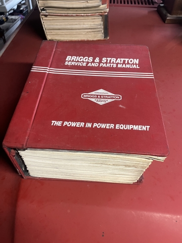 Briggs and Stratton service manuals - Nex-Tech Classifieds