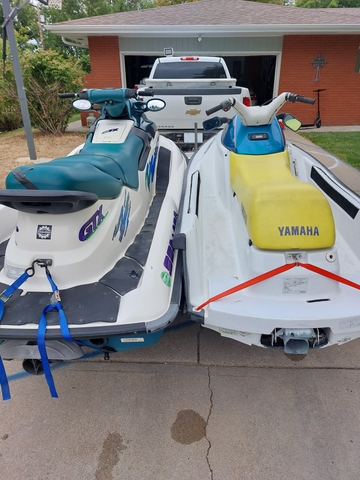 Sea Doo GTX and Yamaha WaveRunner PWCs with trailer - Nex-Tech Classifieds