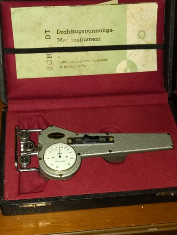 Vintage Schmidt tention meter - Nex-Tech Classifieds