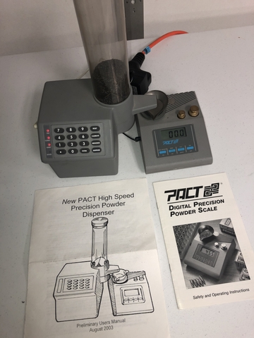 Pact High Speed Powder Dispenser and Scale - Nex-Tech Classifieds