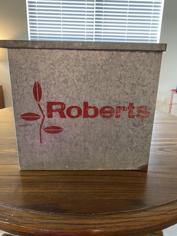 Robert Dairy galvanized front porch, Milk delivery box - Nex-Tech ...