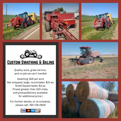 Custom Swathing and Baling - Nex-Tech Classifieds