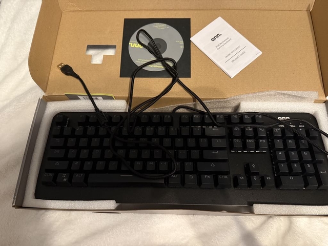 Brand New onn. Mechanical Gaming Keyboard – Blue Switches, R - Nex-Tech ...