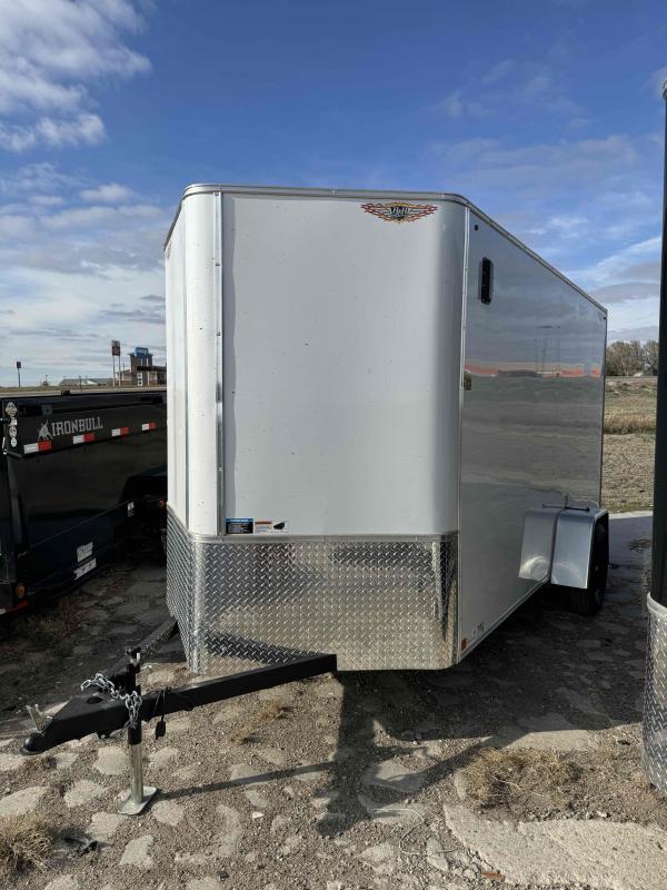 2024 H&H TRAILER 6X12 HH SERIES FLAT TOP V-NOSE ENCLOSED 3K - Nex-Tech ...