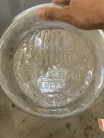 Antique Crisa 18.9 LTS glass jar - Nex-Tech Classifieds