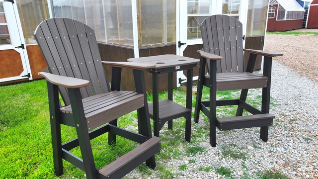 Composite Poly Bar Ht. Pair and Table Set - Nex-Tech Classifieds