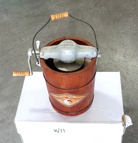 RARE VINT WHITE MOUNTAIN 2 Quart Hand Crank Triple Motion - Nex-Tech ...