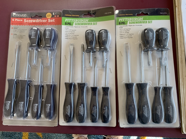 New 6 piece screwdriver set Nex Tech Classifieds