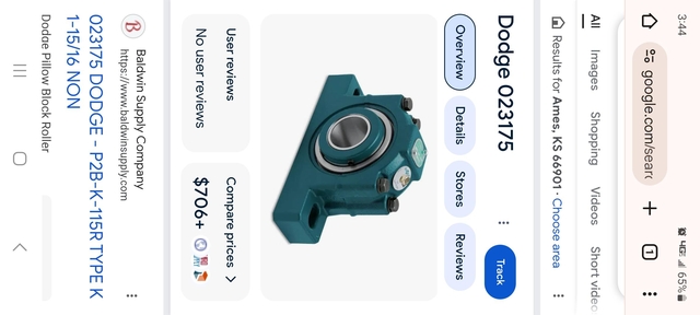 Dodge pillow block rollers - Nex-Tech Classifieds