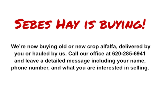 Buying Hay - Nex-Tech Classifieds