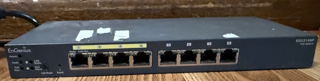 Engenius 8 port Gigabit Switch with 4 port POE. - Nex-Tech Classifieds