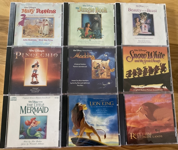 DISNEY Soundtrack CD’s (lot of 9) - Nex-Tech Classifieds