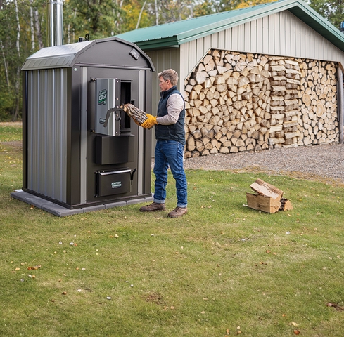 Central Boiler Classic Edge Titanium OUTDOOR WOOD FURNACE - Nex-Tech ...