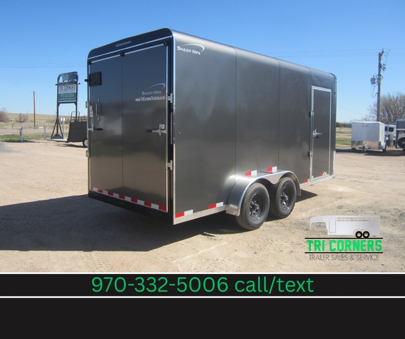 2025 Sharp 16' Tandem Axle Cargo Trailer #0798 - Nex-Tech Classifieds