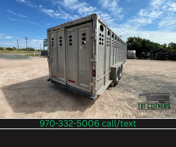 2019 Wilson 7x24 "Ranch Hand" GN Livestock Trailer #5626 - Nex-Tech ...