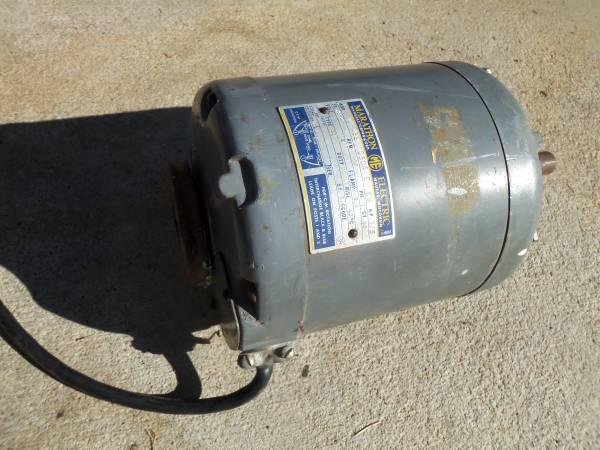 {{1/8-Hp. Electric Motor 1700-RPM}} - Wks. Great - Nex-Tech Classifieds