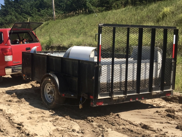 Maxey 10’ High Side Utility Landscape ATV UTV Trailer - Nex-Tech ...