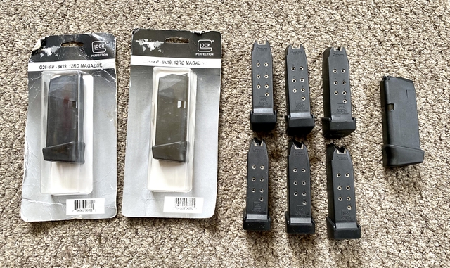 Glock 9mm 26 G26 OEM 12 round 10 round +2 Mags Magazines New - Nex-Tech ...