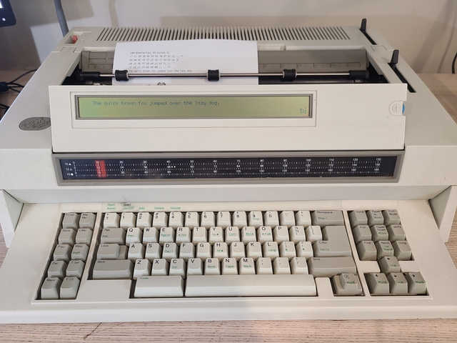 IBM Wheelwriter typewriter - excellent condition - electric - Nex-Tech ...