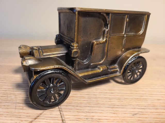 1908 Cadillac coin bank car vintage Banthrico Inc USA - Nex-Tech ...