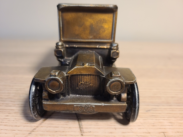 1908 Cadillac coin bank car vintage Banthrico Inc USA - Nex-Tech ...