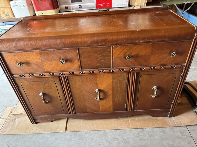 Antique waterfall buffet - Nex-Tech Classifieds